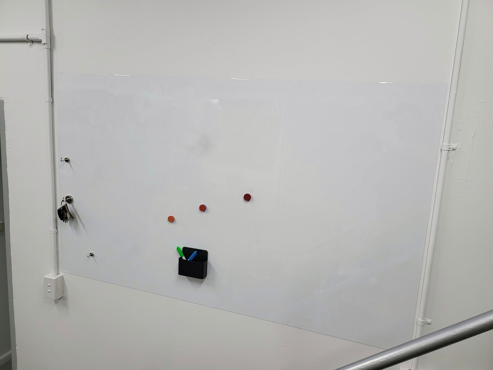 Stick Anywhere Flexible Whiteboard / Magnetic Sheet - Self Adhesive (P