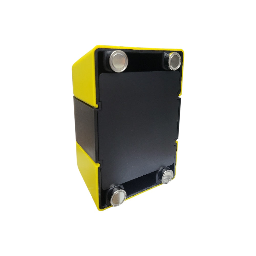 Magnetic Retractable Warning / Safety Barrier Belt - 10m | Yellow